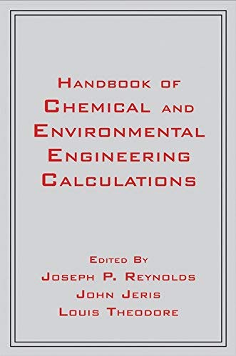 [(Handbook of Chemical and Environmental Engineering Calculations)] [Author: Joseph Reynolds ...