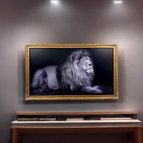 Amazon.com: 32,43,50,55 Inch TV frame for Samsung The Frame TV. Marble ...