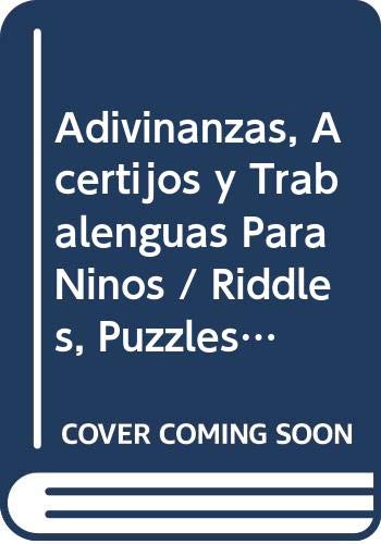 Amazon.com: Adivinanzas, Acertijos y Trabalenguas Para Ninos / Riddles ...