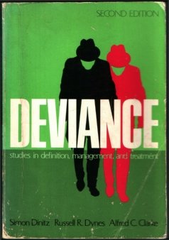 Deviance: Studies in Definition, Management and Treatment: Amazon.co.uk ...