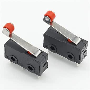 Limit Switch 10 Pcs Mini Micro Limit Switch Roller Lever Arm SPDT Snap ...