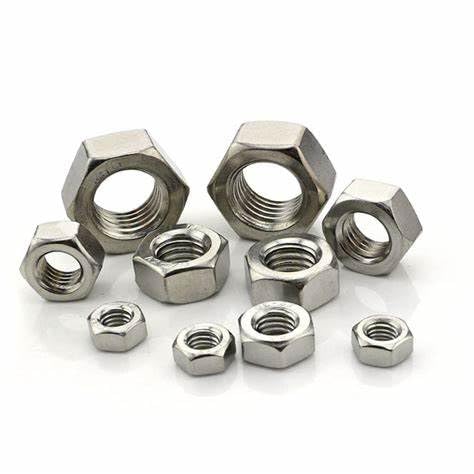 SYLIX ® Stainless Steel Hex Nuts 4mm (100pcs) : Amazon.in: Home Improvement
