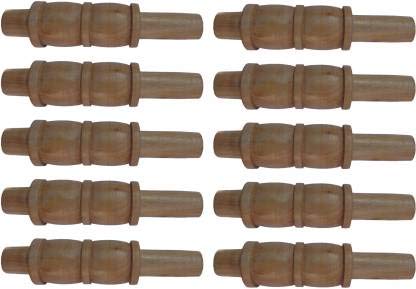 Buy Holcus Hand Crafted Wooden Wicket Bail Set of 10 Online at Low ...