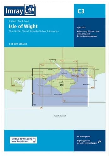 Imray Chart C3: Isle of Wight (C Charts): 3: Amazon.co.uk: Imray ...