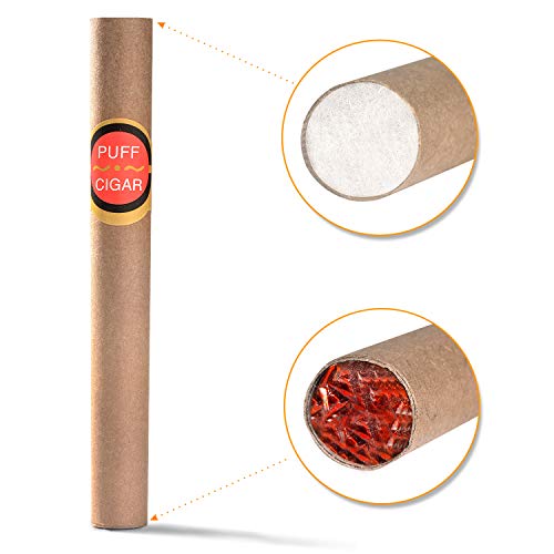 24 Pcs Fake Puff Cigarettes Fake Cigars for Prank, Joke,Novelty Smoking ...