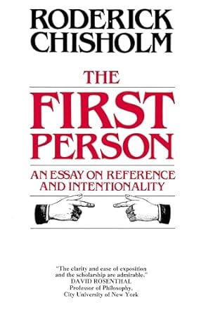 First Person: Essay on Reference and Intentionality (Studies in ...