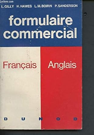 Amazon.com: Formulaire Commercial Francais-Anglais (French-English ...