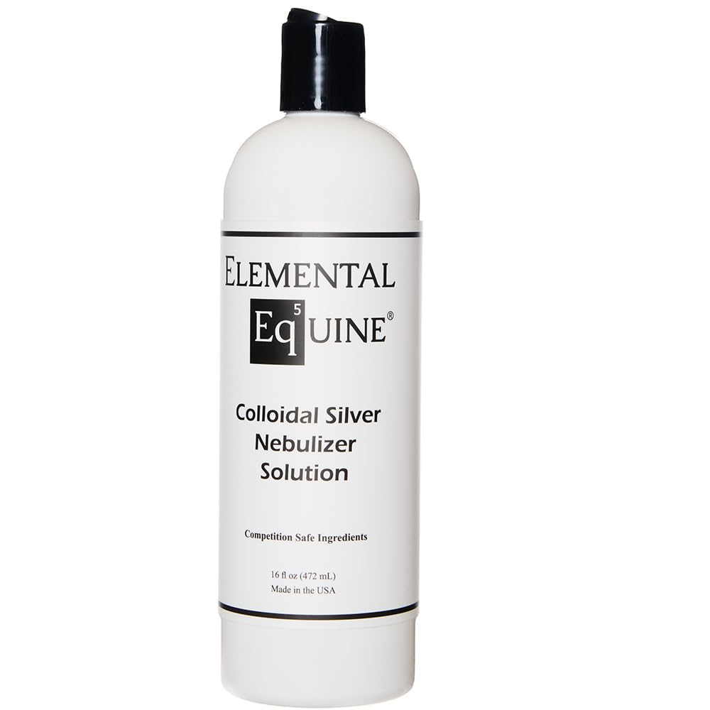 Amazon.com: Elemental Equine Colloidal Silver Nebulizer Solution 16oz ...