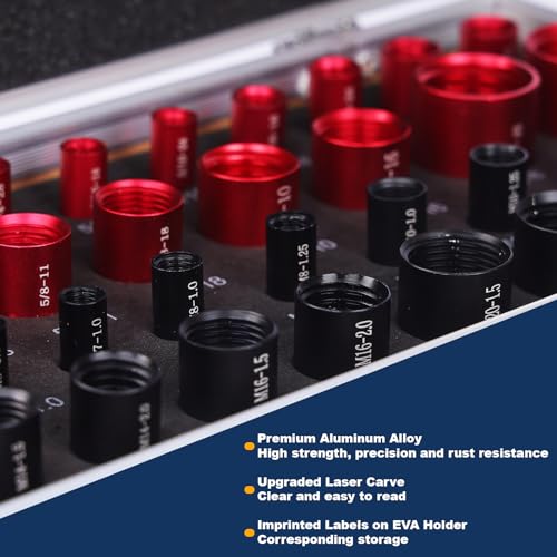 Snapklik.com : Upgraded Nut And Bolt Thread Checker, CRAFTFORCE 44 ...