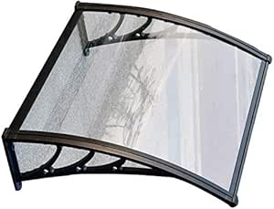 Amazon.com : Door awnings Exterior External Door Canopy Transparent ...