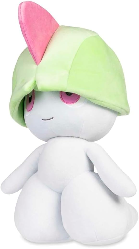 Amazon.com: Pokémon Center: Ralts Snuggly Plush : Toys & Games
