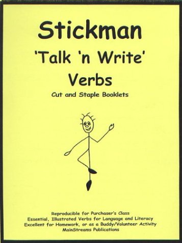 Stickman Talk 'n Write Verbs: Meyers, Mary: 9780973149326: Amazon.com ...