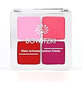 Amazon.com : Bowitzki Water Activated Eyeliner Palette With Glitter ...