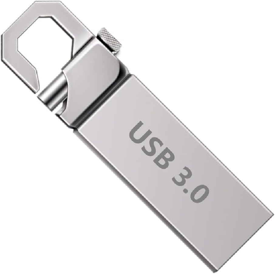 Amazon.com: 512GB Silver Metal USB Flash Drive, USB Thumb Drives Bulk ...