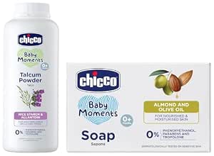 CHICCO Baby Soap 75G & Talcum 150G : Amazon.in: Baby Products