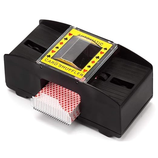 Buy HomeCloud Automatic Card Shuffler, Battery Operated Card Dealer ...