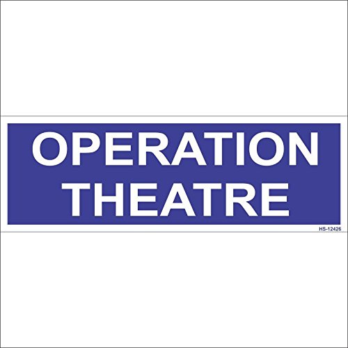 Signageshop Operation Theater Sign : Amazon.in: Industrial & Scientific