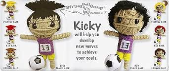 Amazon.com: Kamibashi Kicky Boy Soccer Player Original String Doll Gang ...