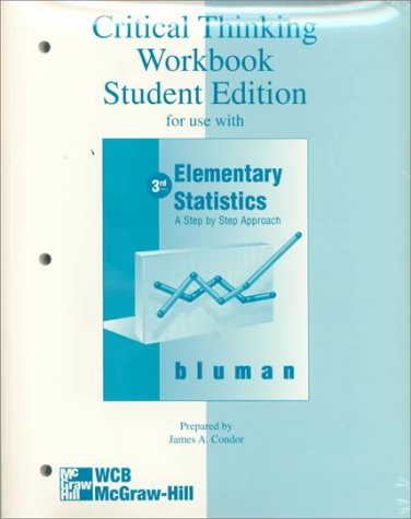 Elementary Statistics: A Step by Step Approach: Bluman, Allan G ...