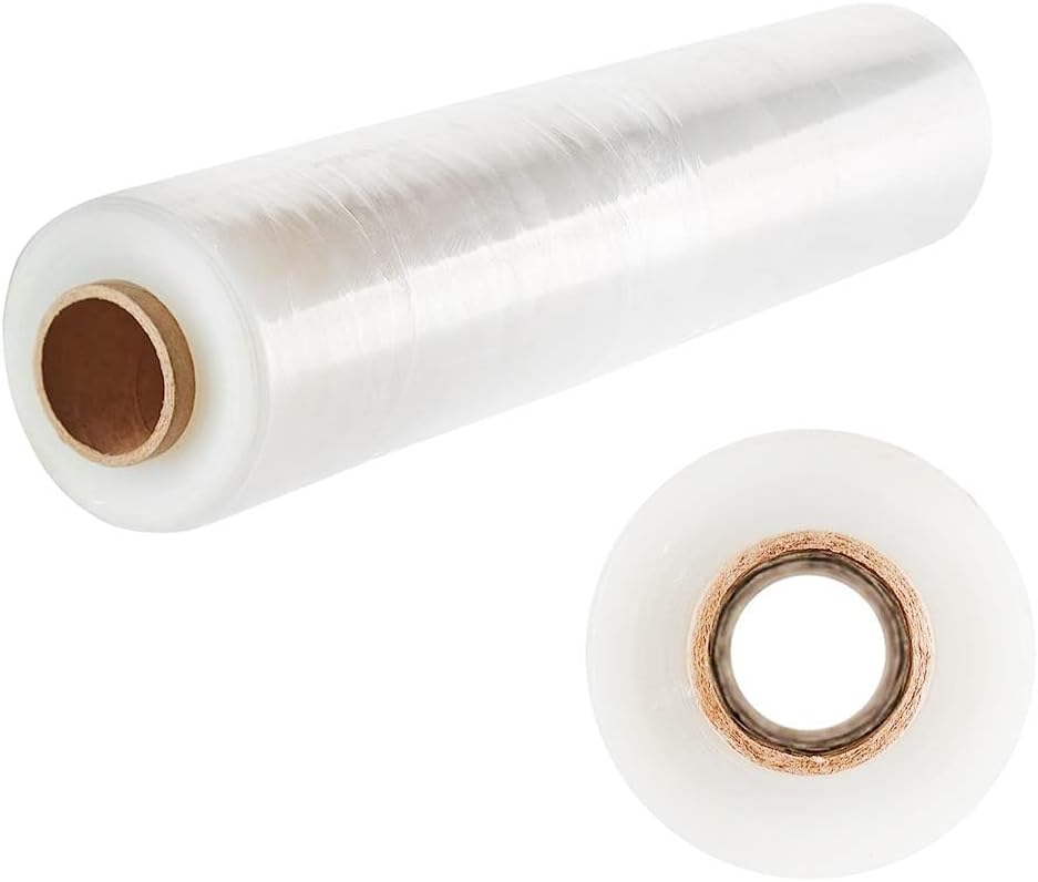 1 Jumbo Roll 20" Width | Heavy Duty 23 Micron | Multipurpose Stretch ...