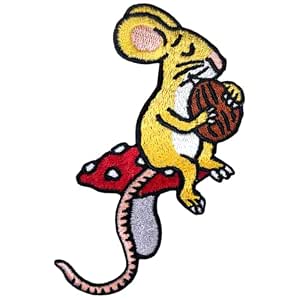 Pawprint Family | Mouse with Nut Sew on Patch | Julia Donaldson and ...