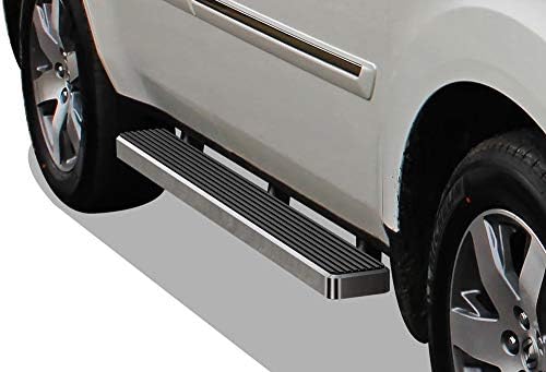 Amazon.com: APS Premium 5in 304 Stainless Steel Running Boards ...