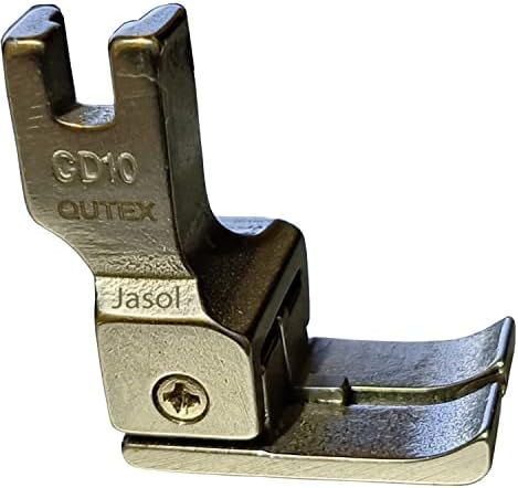 Jasol CD10 Double Compensating Presser Foot (1.0 Mm) Industrial Sewing ...