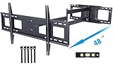 ・ブランド:WHYFONE・製造元:XUN OU・モデル:HY9430・製造元/メーカー部品番号:HY9430-B・48インチエクストラロングアームテレビウォールマウント:Samsung、Vizio、Sony、Panasonic、TCL、H...