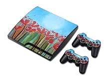 Amazon.com: Vinyl Decal Skin/stickers Wrap for PS3 Slim Play Station 3 ...