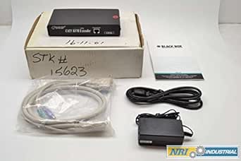 Amazon.com: New BLACK BOX ACU1002A CAT5 KVM Extender Single Access KIT ...