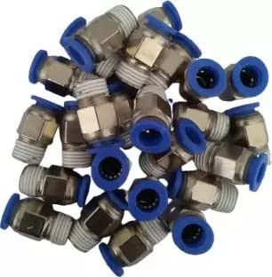 1 Way Union Pipe Joint Male Connector for 0.75HP & 1HP Air Compressor ...