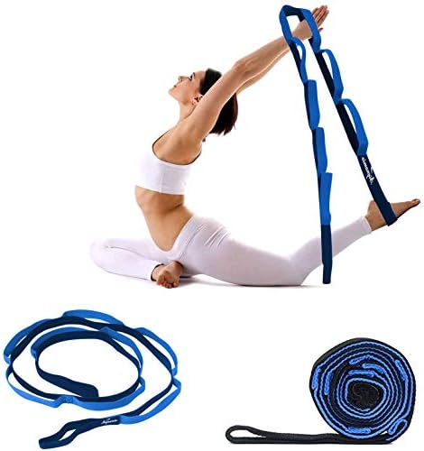 Signamio Yoga Belt for Women - Premium Stretching Belt for Exercise ...