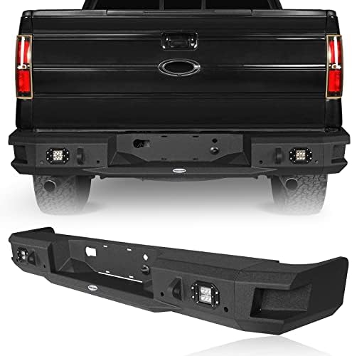Amazon.com: Longsun Rear Bumper Compatible with Ford F-150 2009-2014 ...