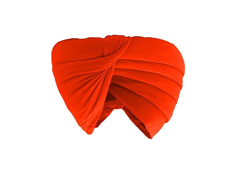 Buy Sharv Men's Casual Cotton Turban Traditional Indian Sardar Pagg ...