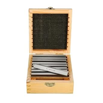 Amazon.co.jp: Block Gauges, 18 Pcs 9 Pairs Alloy Steel Parallel Pad ...