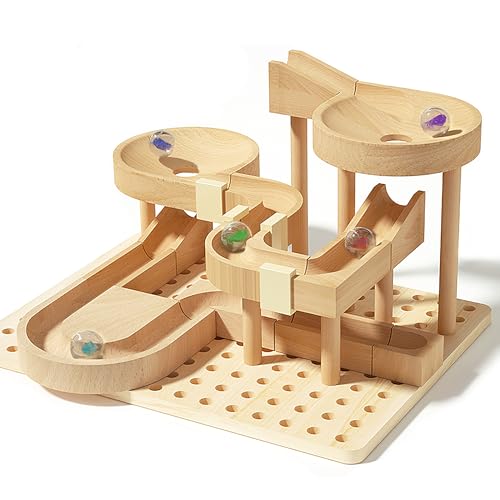Top 10 Wooden Marble Run Toy of 2022 - Katynel