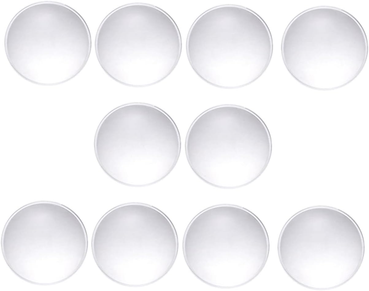 Amazon.co.jp: LIOOBO 10個 ルーペ ガラス レンズ ガラス ルーペ ガラス 47 回 ルーペ レンズ ダブル 凸 レンズ 丸 Vr Pmma 3D 透明 光学 ガラス ...