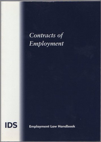 Contracts Of Employment: IDS Employment Law Handbook: unknown author ...