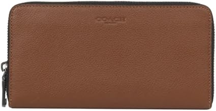 Amazon | COACH(コーチ) メンズ 財布 長財布 58102 QB/SD(サドル) ブラウン [アウトレット] | COACH | 財布