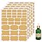 Amazon.com : Brown Label Sticker Small Jar Label for Jars and Bottles ...