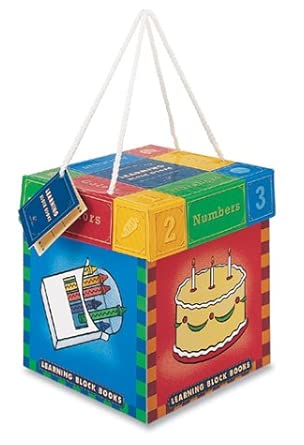 Learning Block Books: Numbers, Colors, Shapes, Animals: Susan Estelle ...