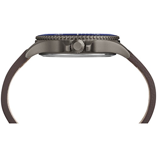 Timex Men's TW4B15000 Expedition Ranger Solar Accent Leather Strap ...