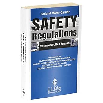 Federal Motor Carrier Safety Regulations Pocketbook - Motorcoach/Bus ...