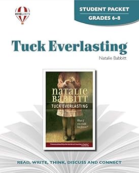 Tuck Everlasting - Student Packet by Novel Units: Novel Units ...