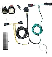 Amazon.com: MECMO 7-Pin RV Blade Trailer Wiring Harness Connector ...