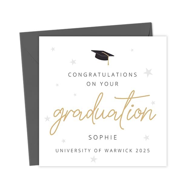Graduation Card | Personalised Congratulations on your Graduation Card ...