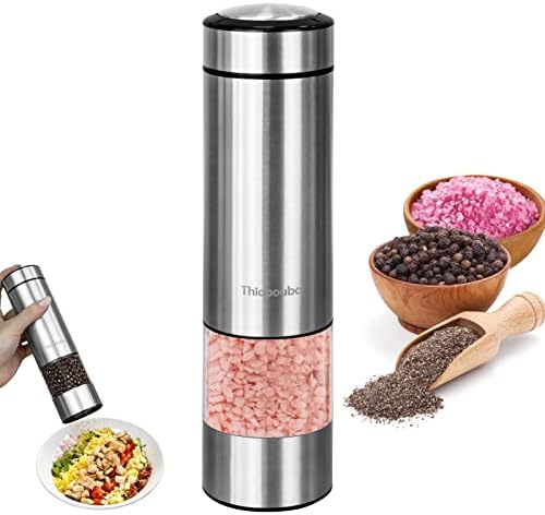 Amazon.com: Pepper Grinder with Light - Battery Operated Pepper or Salt ...
