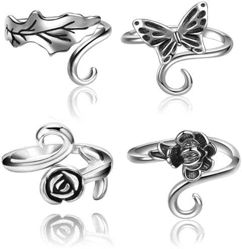 Amazon.com: MUCUNNIA 5pcs Crochet Ring for Finger Snake Adjustable ...