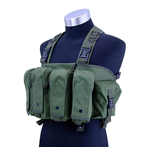 Outdoor Tactical Chest Rig Airsoft Hunting Vest Molle Pouch Simple ...