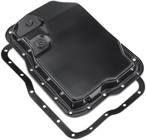 A-Premium Transmission Oil Pan with Drain Plug & Gasket Compatible with ...
